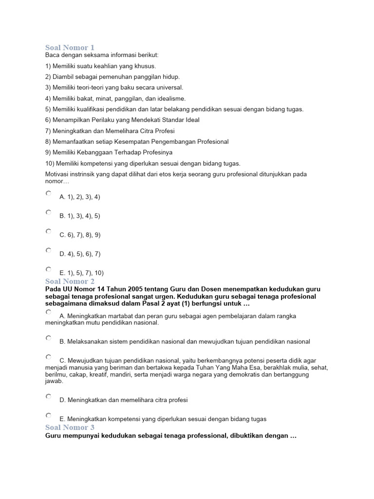 Soal Tes Akhir Modul | PDF | Seni | Pengembangan Diri