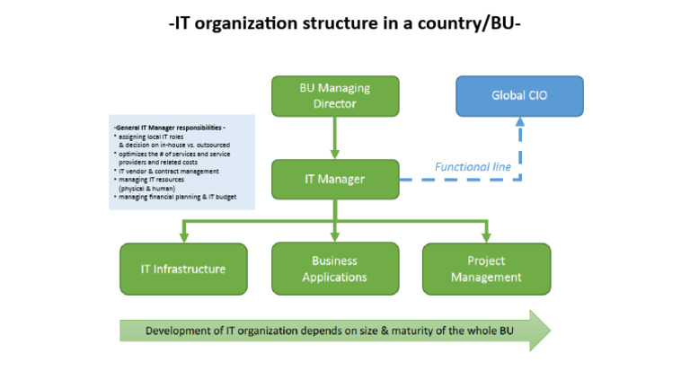 IT Organization Structure & Management | PDF | Business | Computers
