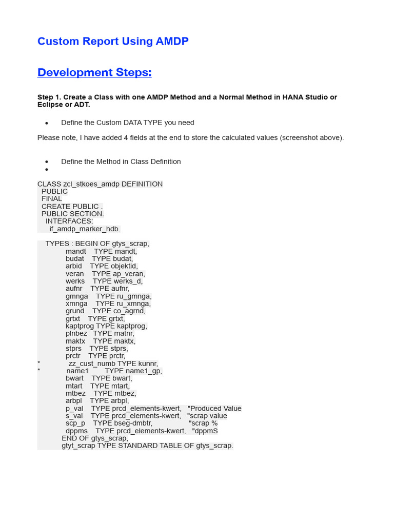 Real AMDP | PDF | String (Computer Science) | Data Type Real AMDP | PDF | String (Computer Science) | Data Type