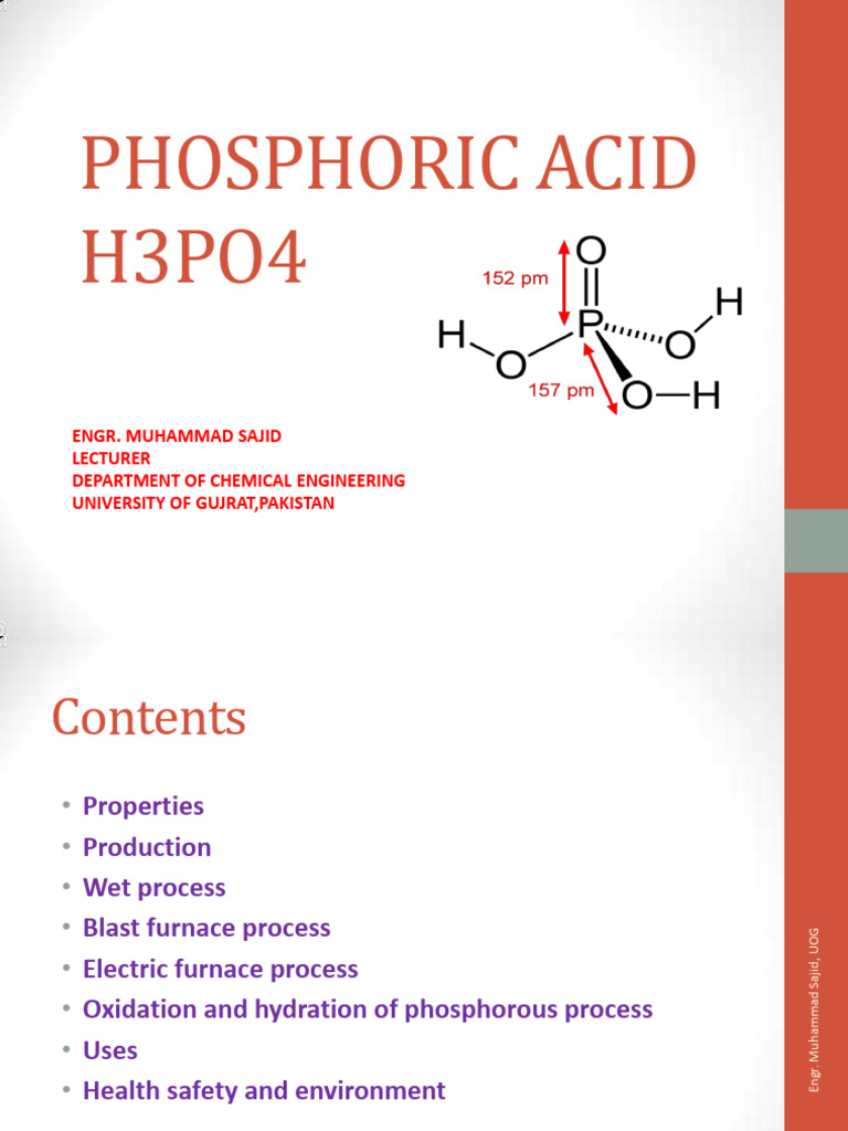 Phosphoric Acid Production Guide | PDF | Phosphoric Acid | Phosphorus