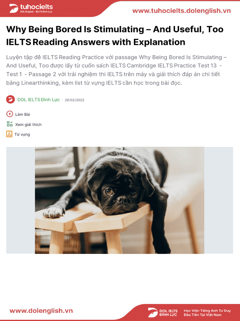 Why Being Bored Is Stimulating - and Useful, Too | PDF | Emotions | Feeling
