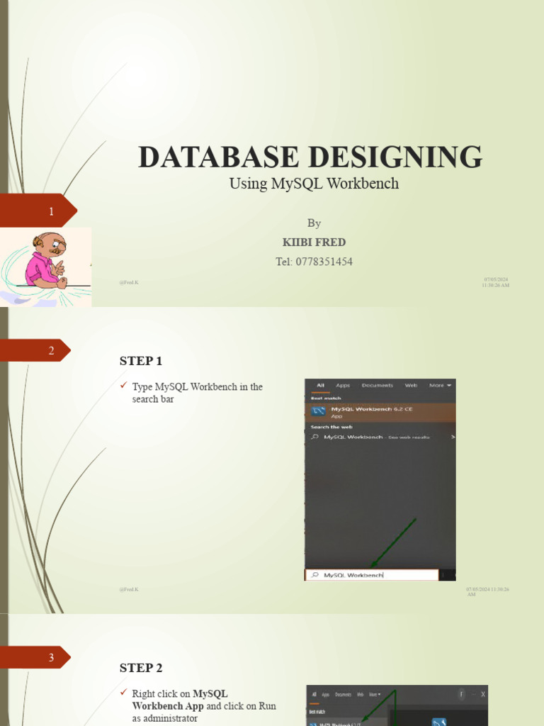 DB Design-Steps | PDF | Table (Database) | Data