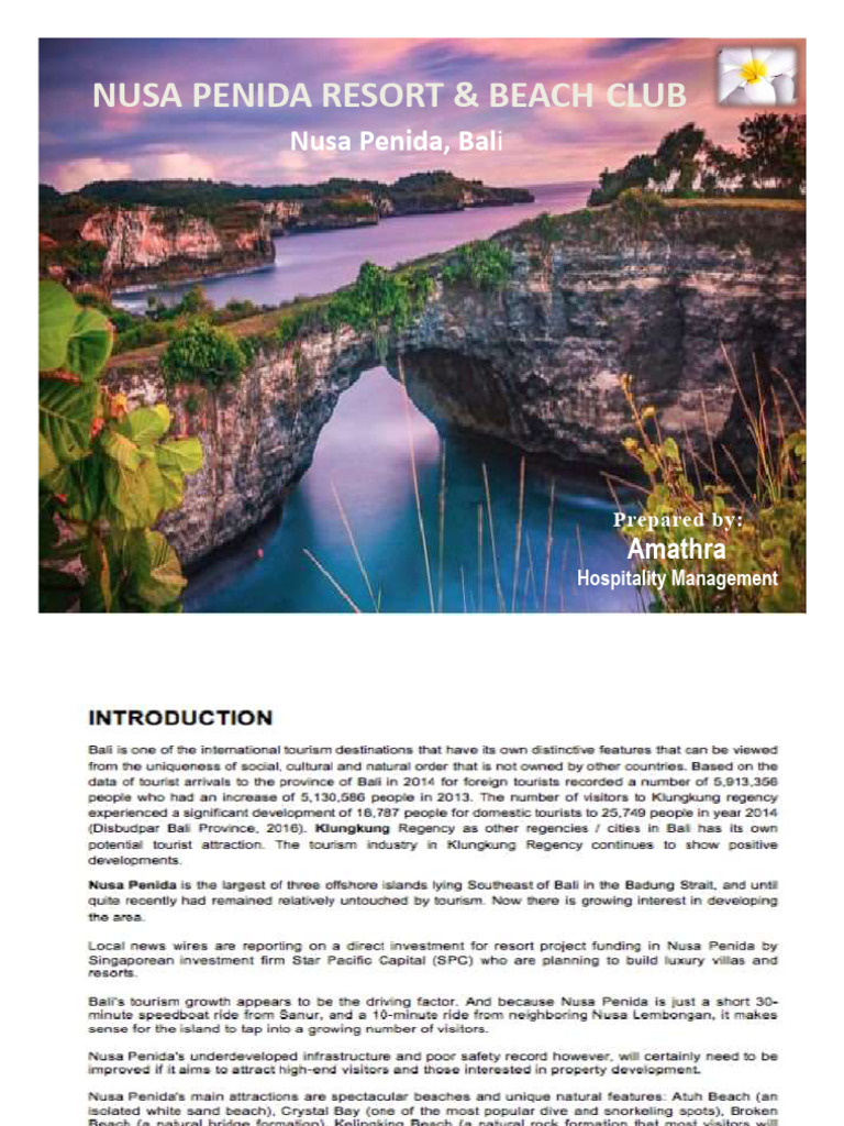 Nusa Penida Resort & Beach Club Overview | PDF | Bali | Resort