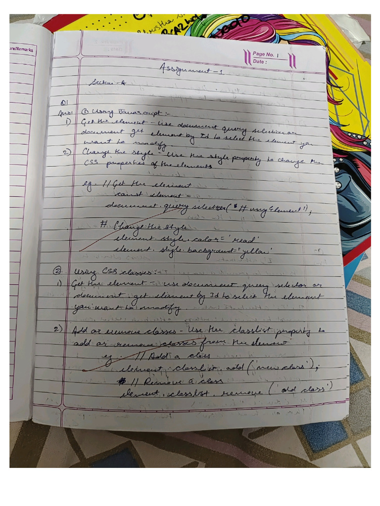 Web-Tech Assignment 1 | PDF