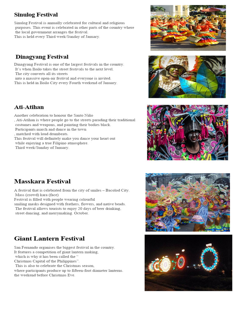 Sinulog Festival | PDF