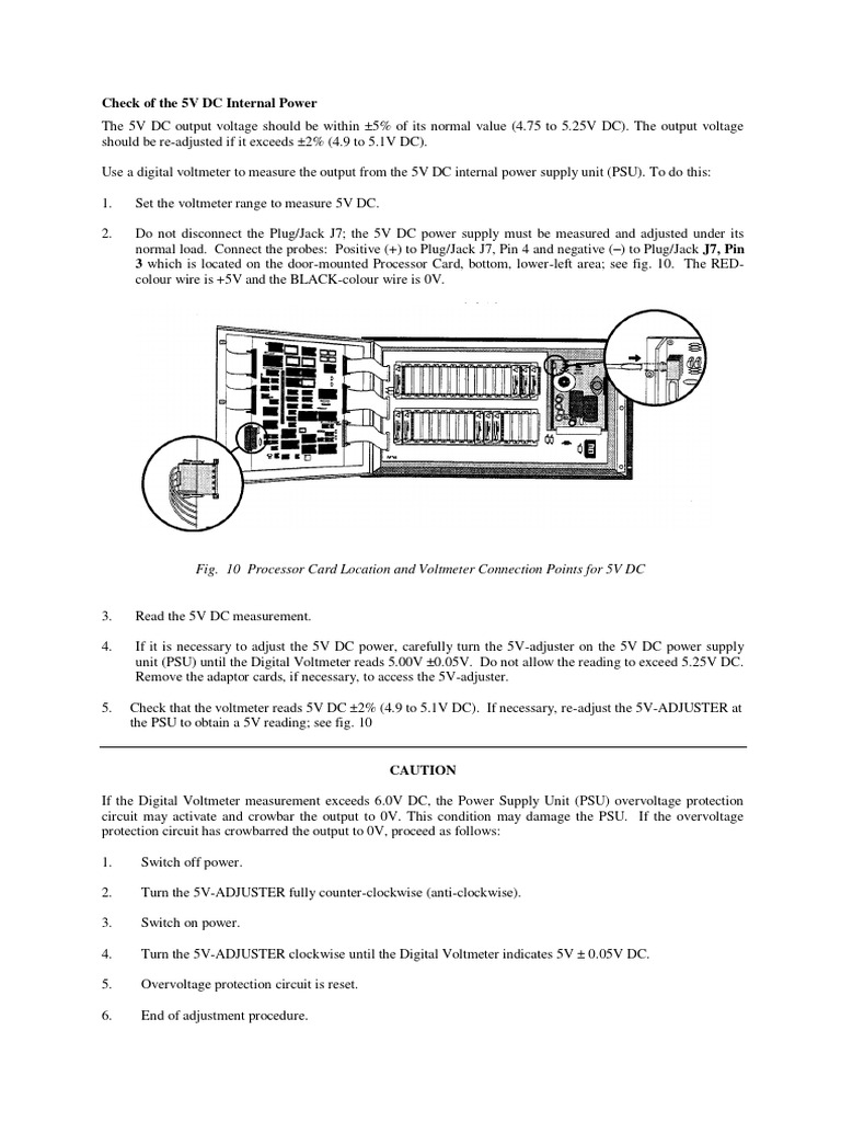 NorControl Internal Power Supply Measurements | PDF | Power Supply ...