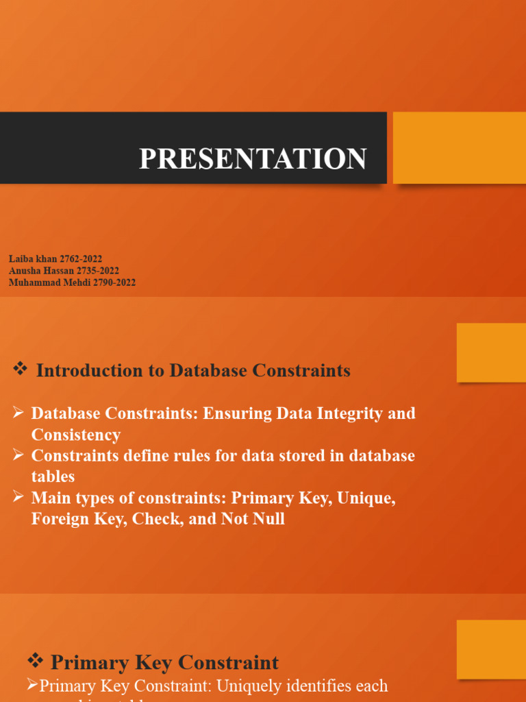 Presentation Dbms 1 Completed Download Free Pdf Relational Database Data Model