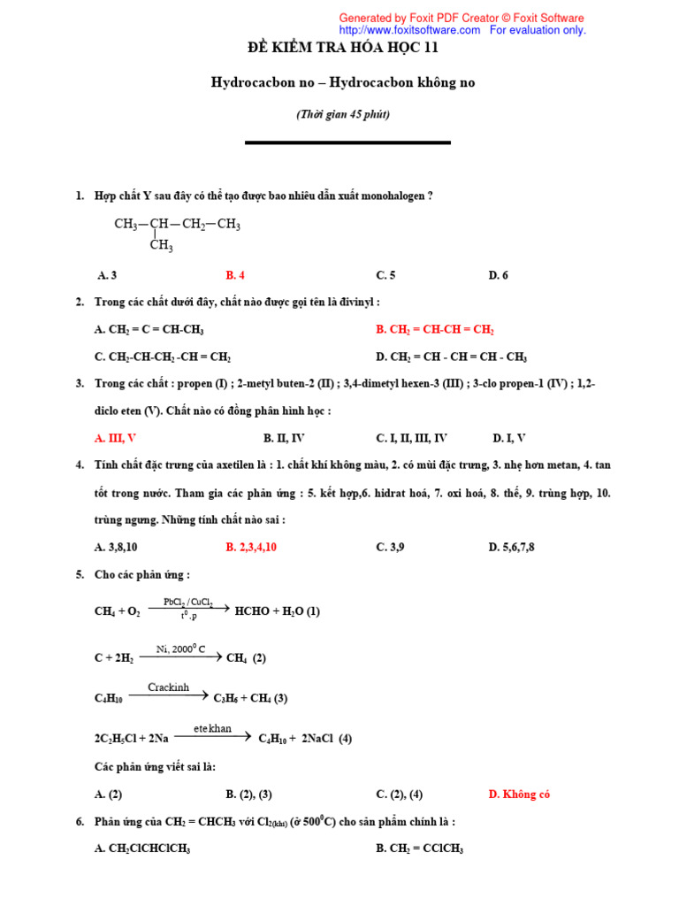Ktra Hydrocacbon | PDF