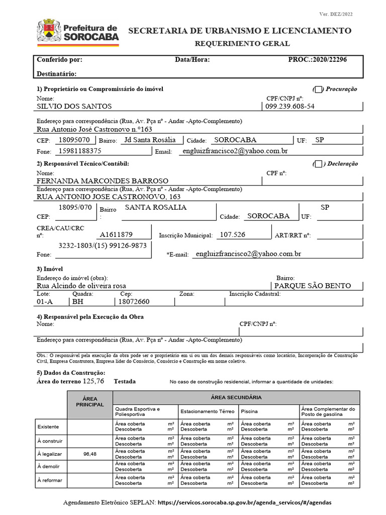 Requerimento Geral | PDF