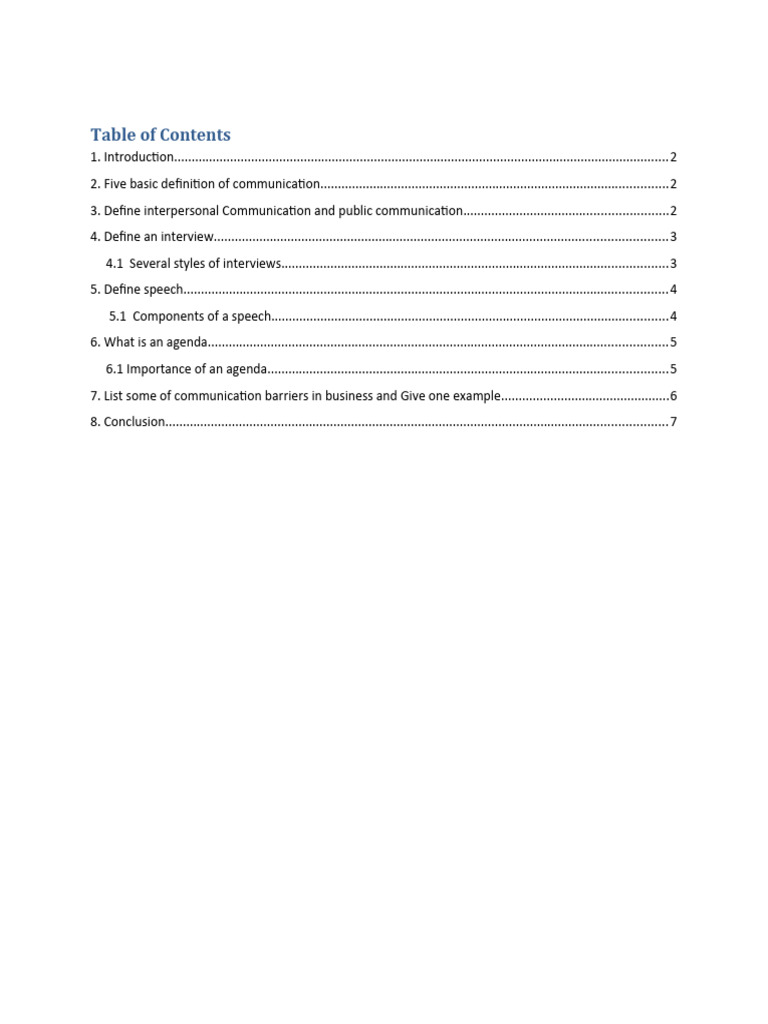 Five Basic Definition of Communication | PDF | Communication ...