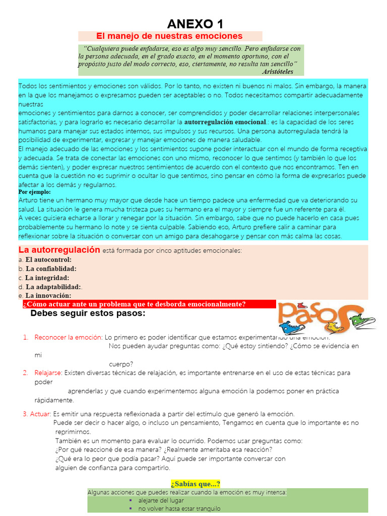 SESIÓN DE APRENDIZAJE PRIMER GRADO miércoles 01 de JULIO SEMANA 13 RESUMEN | PDF | Las emociones ...