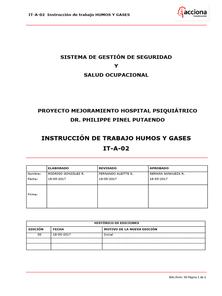 Instrucción sobre Humos y Gases Automotores | PDF | Ciencia y ...