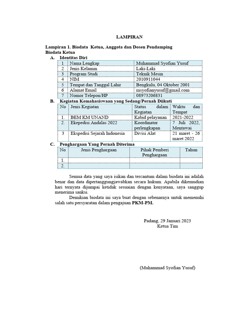 Print Lampiran | PDF