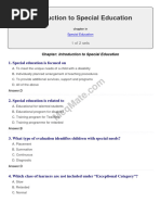 D.ed Special Education IDD Notes | PDF