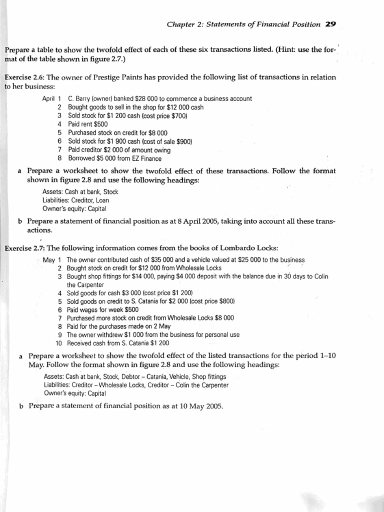 Lesson 1 Journal Trial Balance | PDF