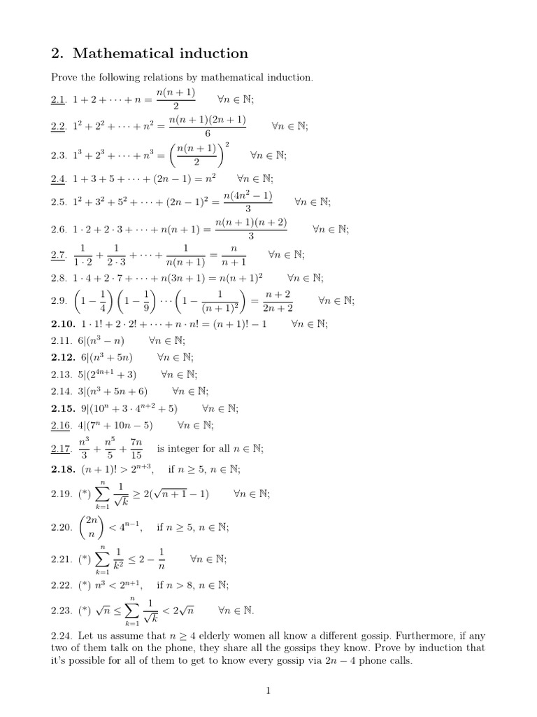 Exercises 2 | PDF | Mathematics