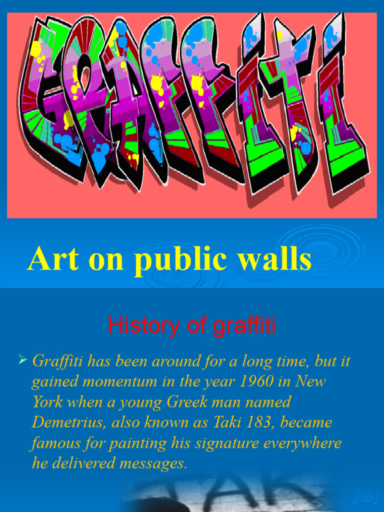 Graffiti Introduction | PDF | Graffiti | Paintings
