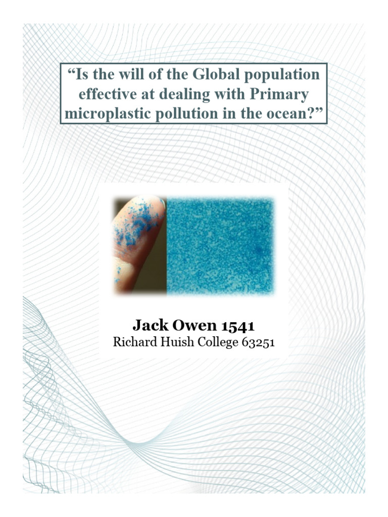 EPQ Cover Page | PDF | Social Science