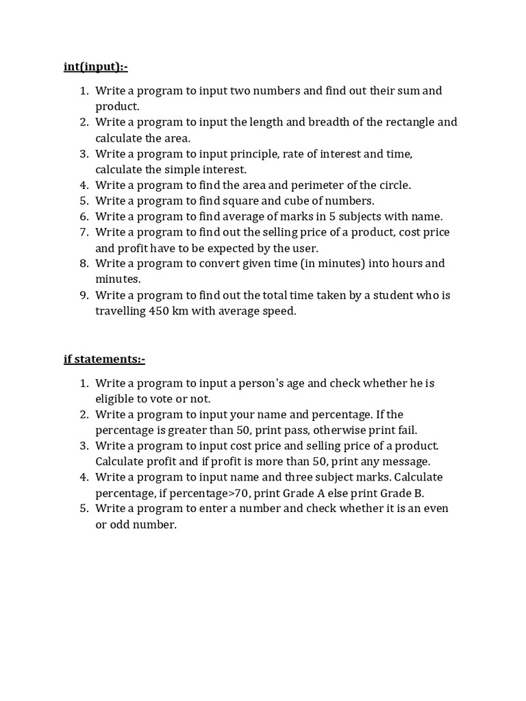 Practical File Questions | PDF | Area | Length Practical File Questions | PDF | Area | Length