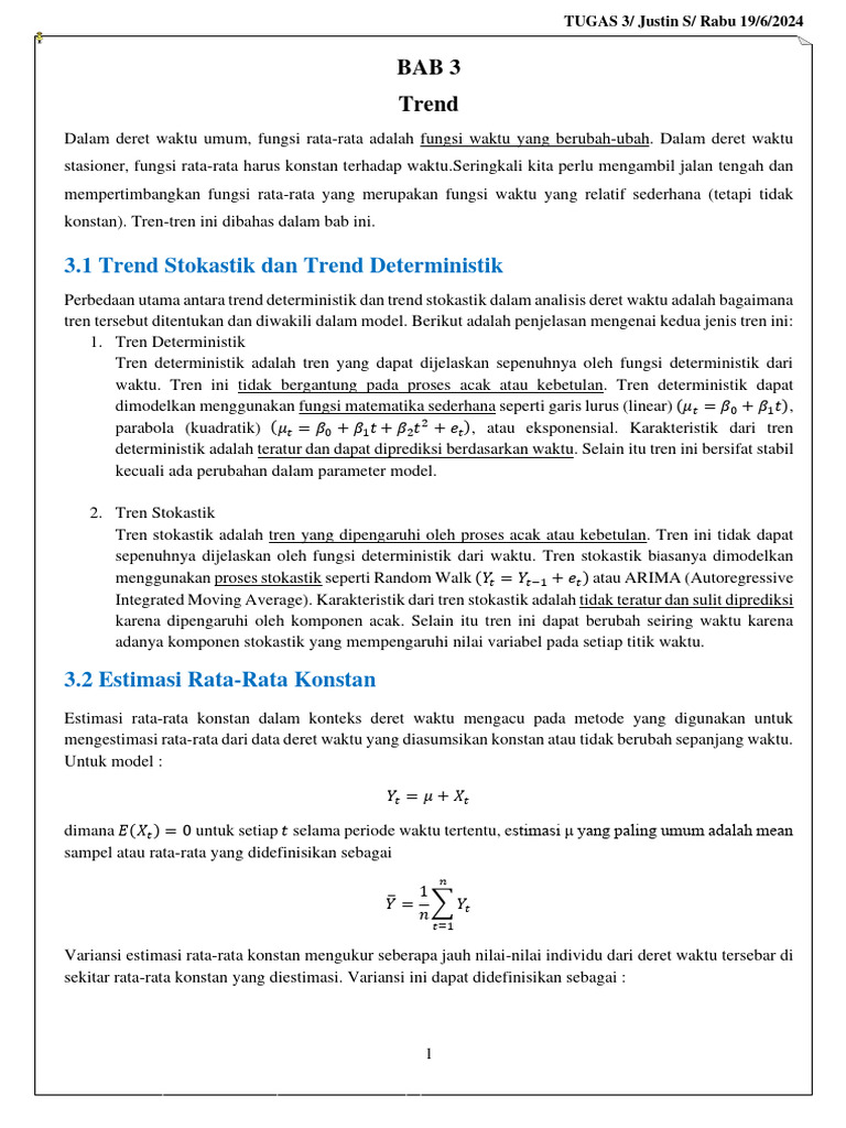 Summary Bab 3-4 ARW | PDF