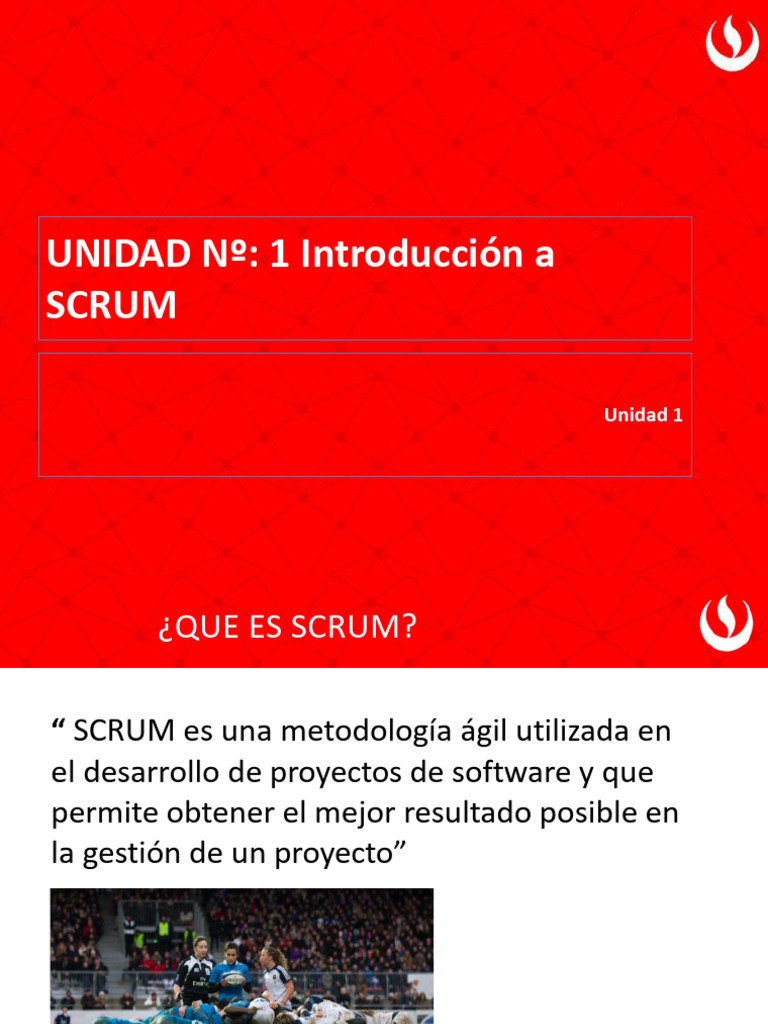 Unidad - 01 - S2 - Introducción A SCRUM | PDF