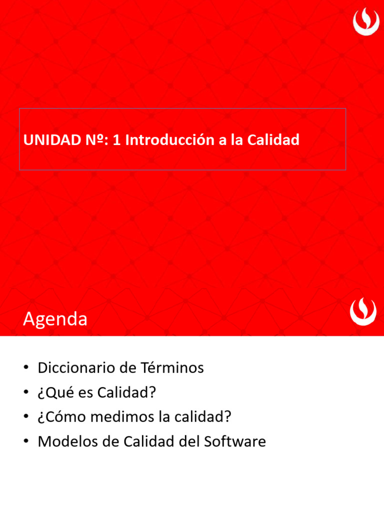 Unidad - 01 - S3 - Introducción A La Calidad | PDF | Calidad (comercial) | Software