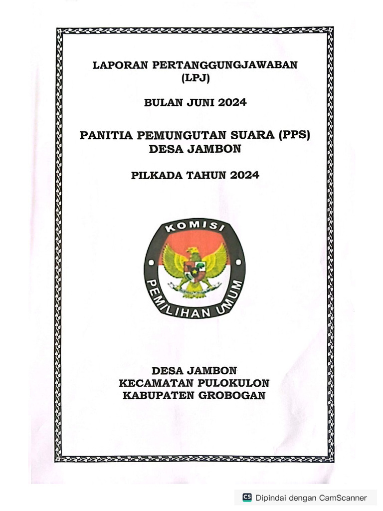 LPJ PPS Jambon Juni 2024 | PDF