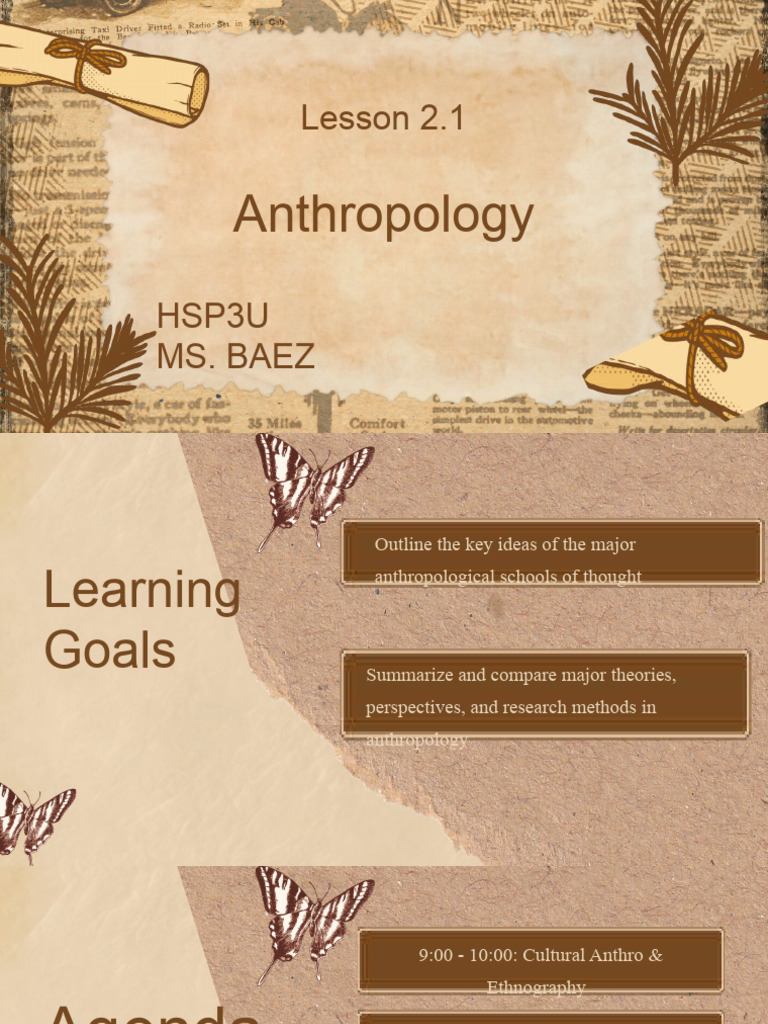 Lesson 2.1 - Cultural Anthropology (Student Version) | PDF ...