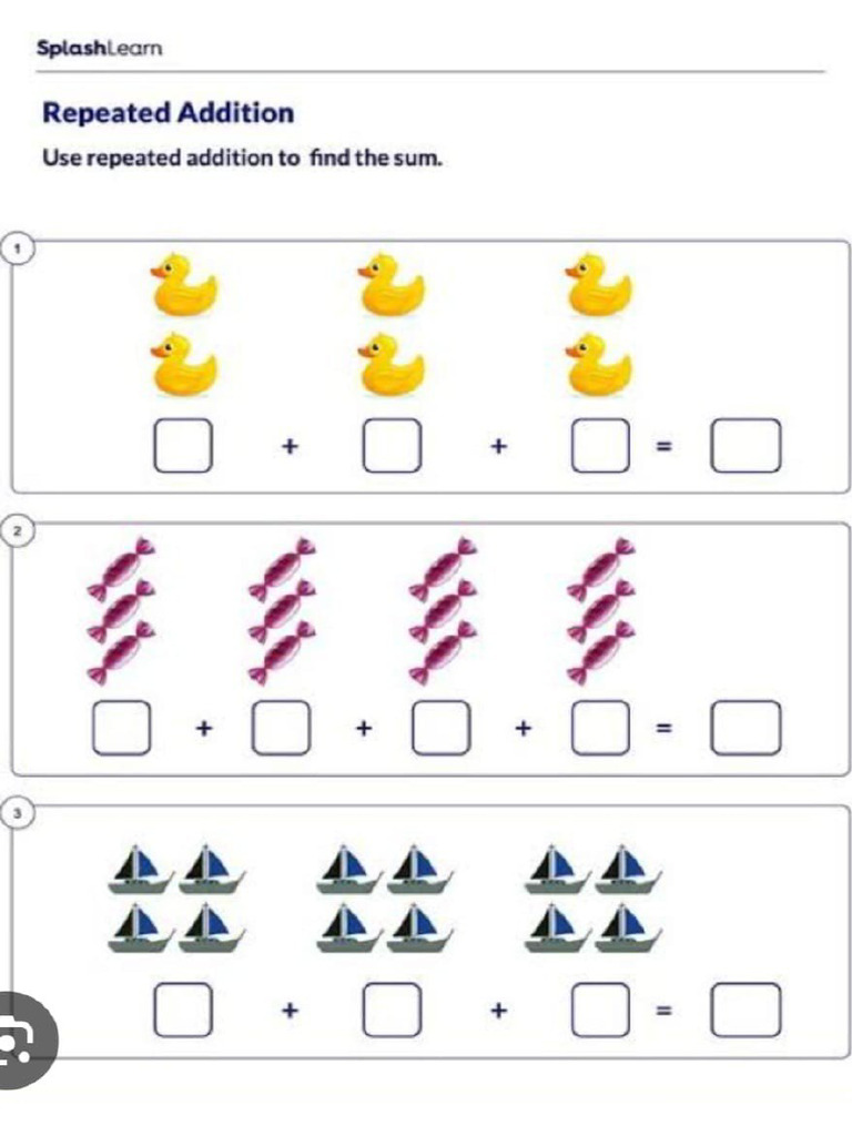 Maths Grade 1 Worksheets For Multiplication | PDF