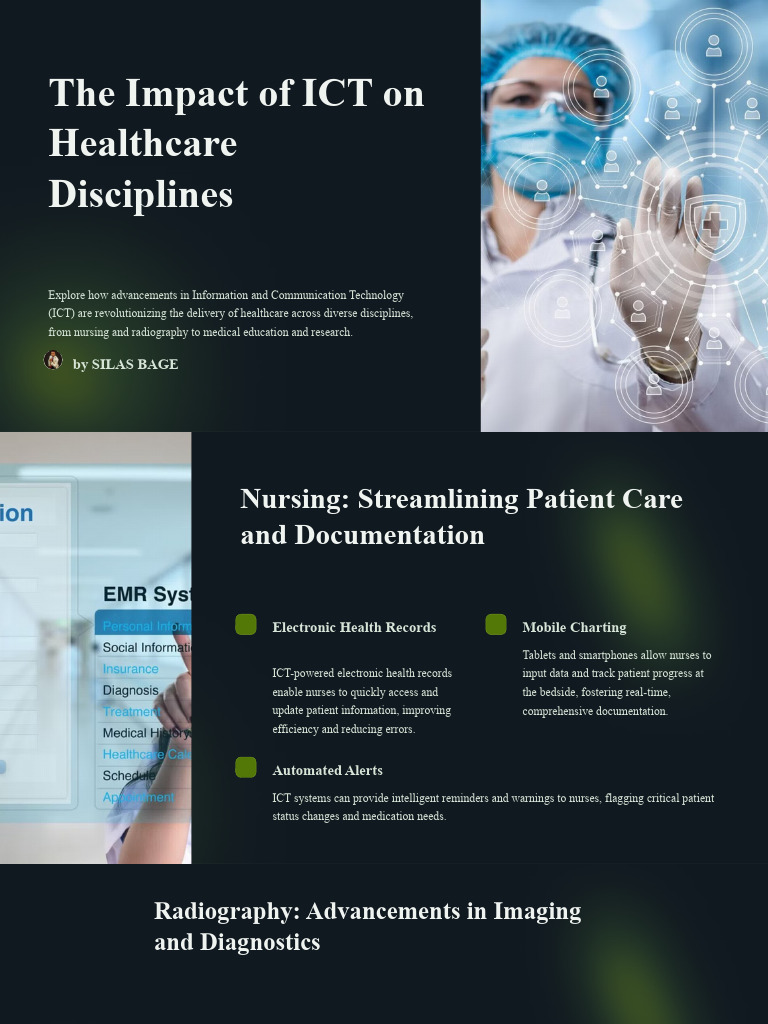 The Impact of ICT On Healthcare Disciplines | PDF | Educational ...