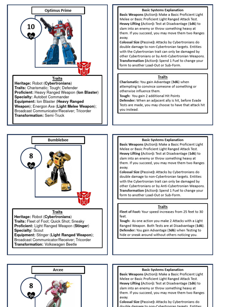 Transformers | PDF | Transformers (Franchise)