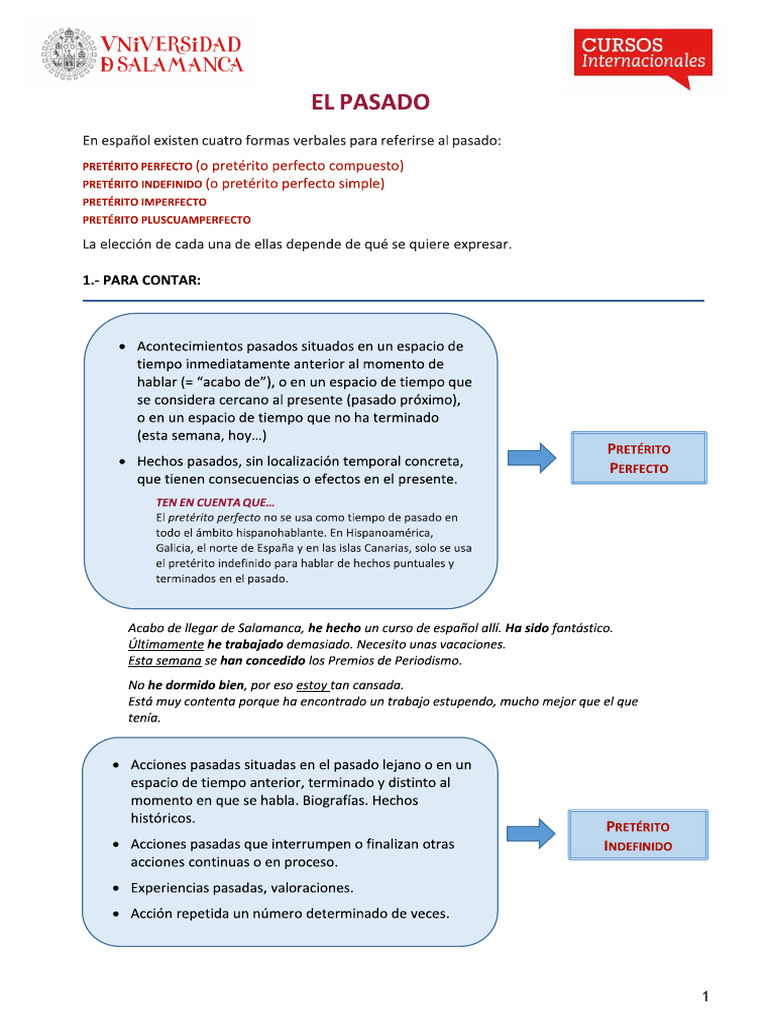 El Pasado | PDF