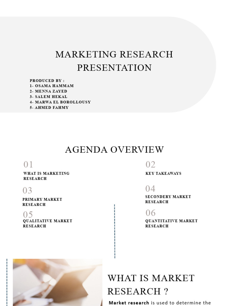 Marketing Research Presentation | PDF | Quantitative Research ...