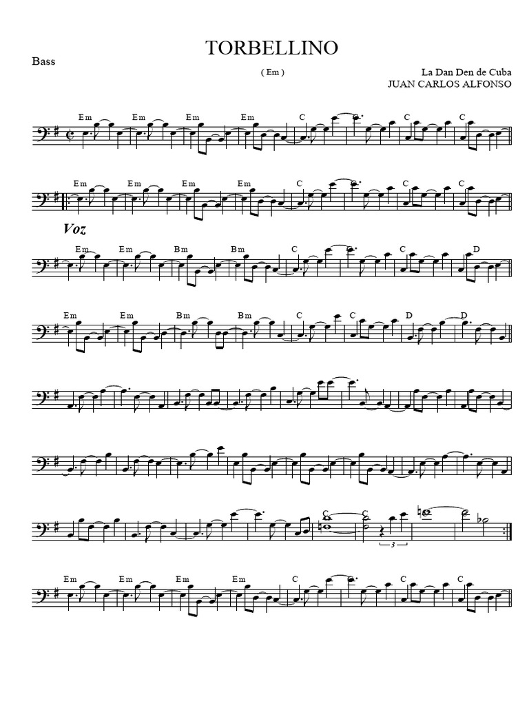 Torbellino - Bass - em | PDF