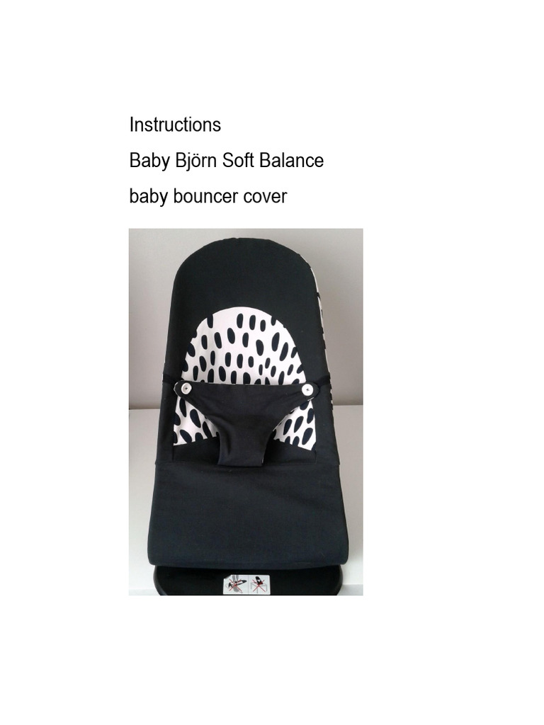 Instructions Soft Balance Cover EN | PDF | Seam (Sewing) | Sewing