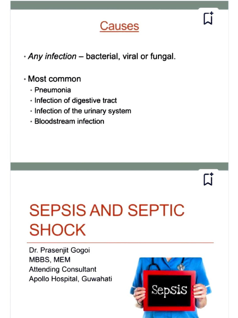 Sepsis | PDF