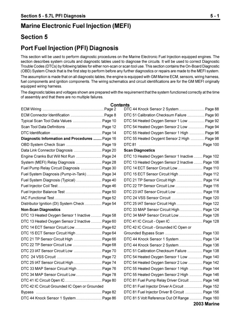 Sect 5 PFI Diagnosis | PDF | Engines | Vehicle Technology