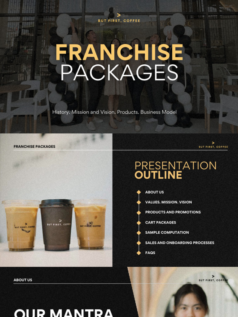Updated Franchise Packages Deck (As of May 30, 2024) | PDF ...