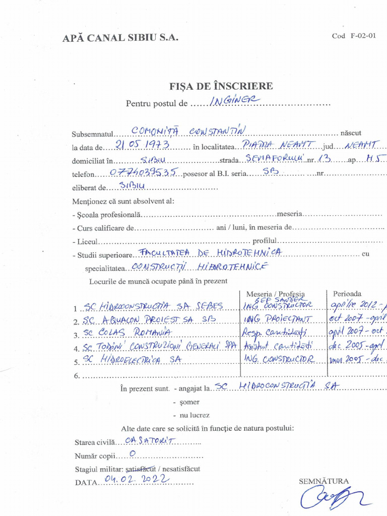 cerere tip_000103 | PDF