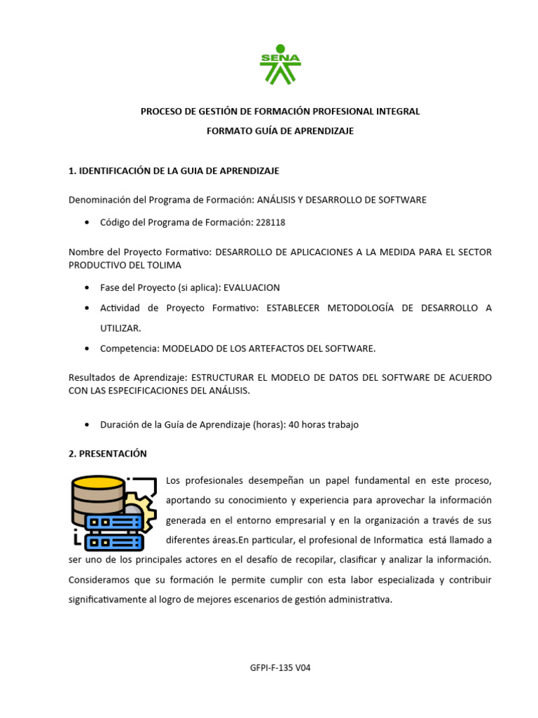 Guia Modelado BD | PDF | Bases de datos | Software