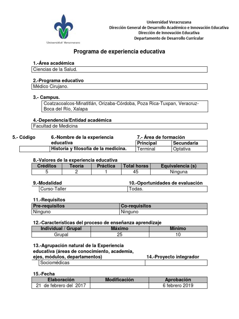 Historia y Filosofia de La Medicina 2017 | PDF | Medicina | Evaluación Historia y Filosofia de La Medicina 2017 | PDF | Medicina | Evaluación