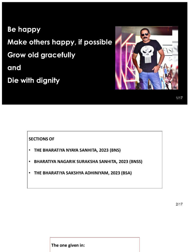 BNS, BNSS and BSA Compiled by Dr. JP | PDF BNS, BNSS and BSA Compiled by Dr. JP | PDF