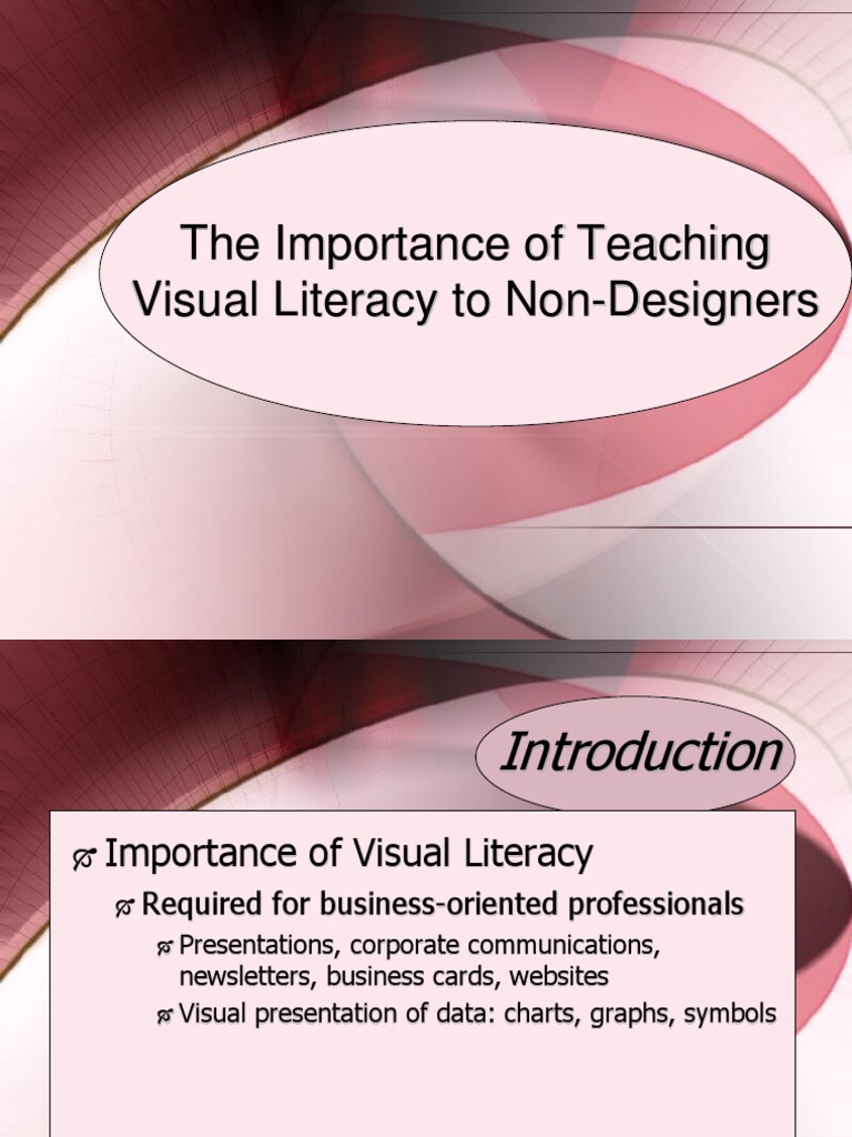The Importance of Teaching Visual Literacy To Non-Designers | Download ...