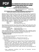 CONTOH PERDES Bumdes | PDF