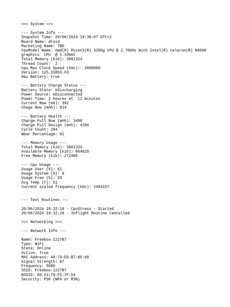 Session Log | PDF | Hertz | Central Processing Unit