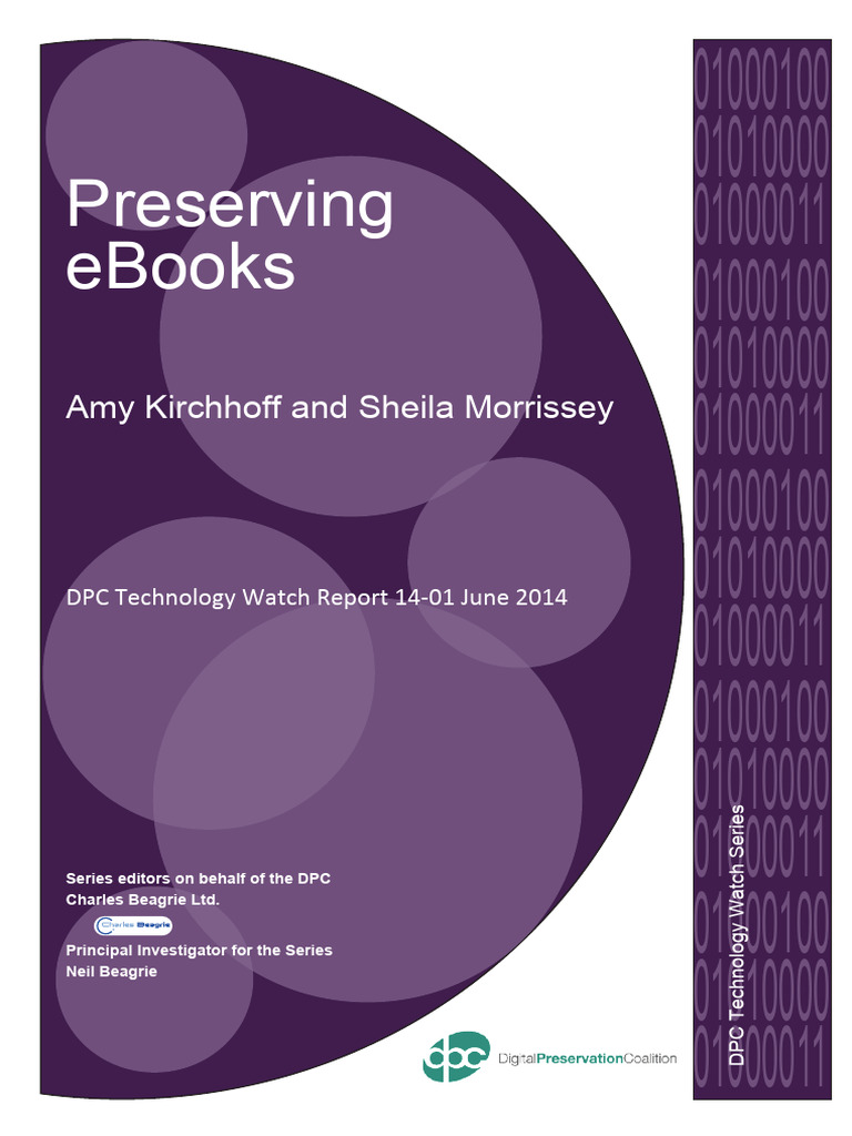 Preserving Ebooks | PDF | Digital Rights Management | Books Preserving Ebooks | PDF | Digital Rights Management | Books