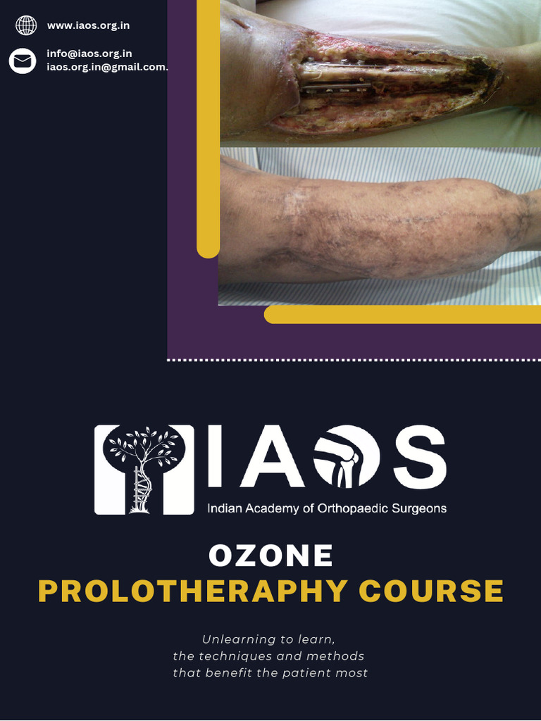 Ozone Prolotheraphy Course | PDF | Ozone | Medicine