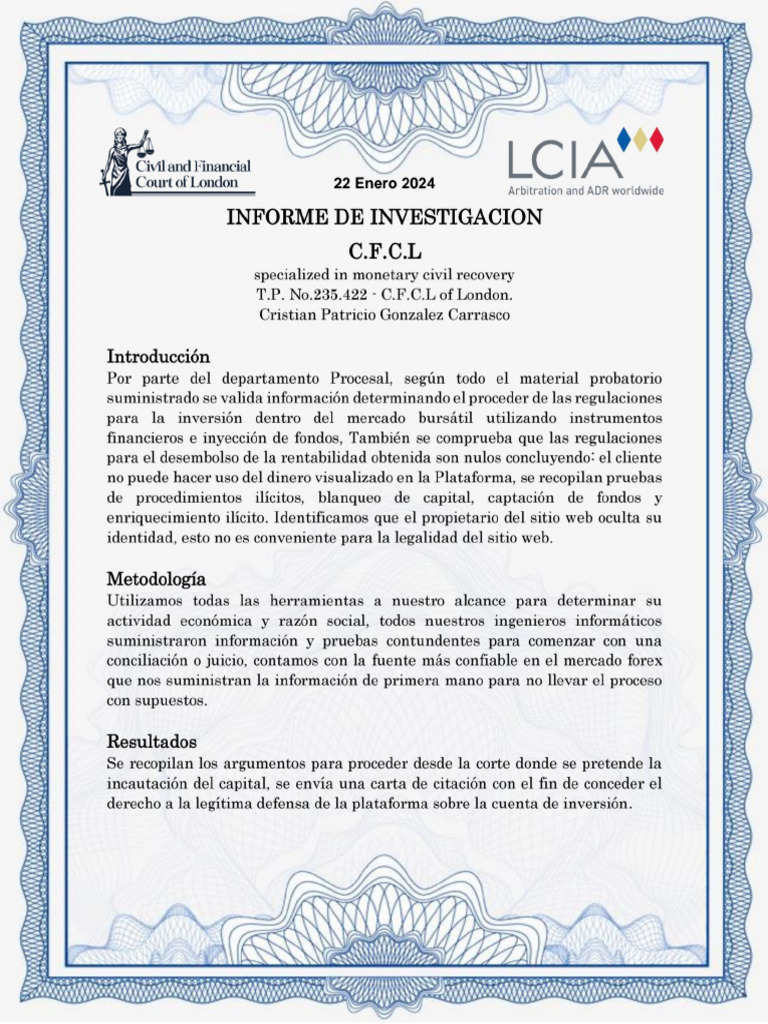 INFORME INVESTIGACION_edit_25-01-2024_15.06.23 | PDF