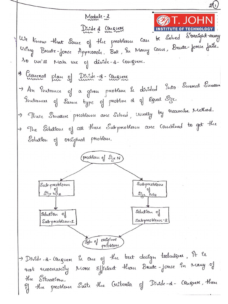 DAA (Module 2) | PDF DAA (Module 2) | PDF