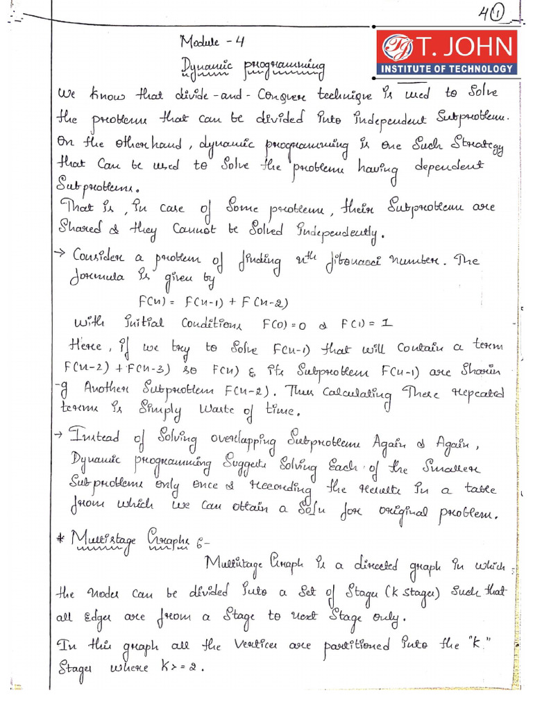 DAA (Module 4) | PDF